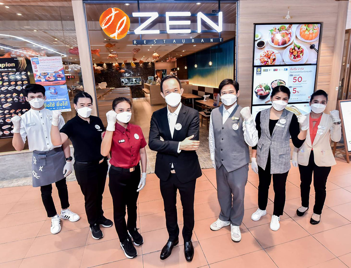 ZEN Group จัดพนักงานในเครือฉีดวัคซีน ติดเข็มกลัดที่เสื้อเป็นสัญลักษณ์ ...