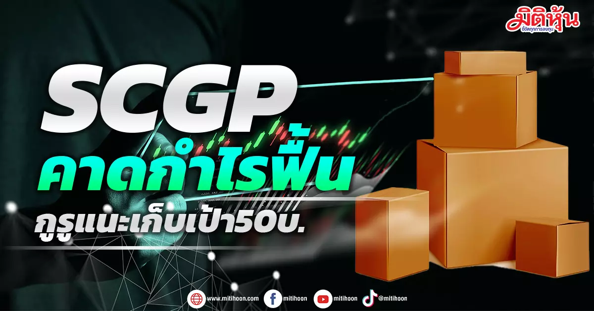 SCGP คาดกำไรฟื้น กูรูแนะเก็บเป้า50บ. - มิติหุ้น | ชี้ชัดทุกการลงทุน