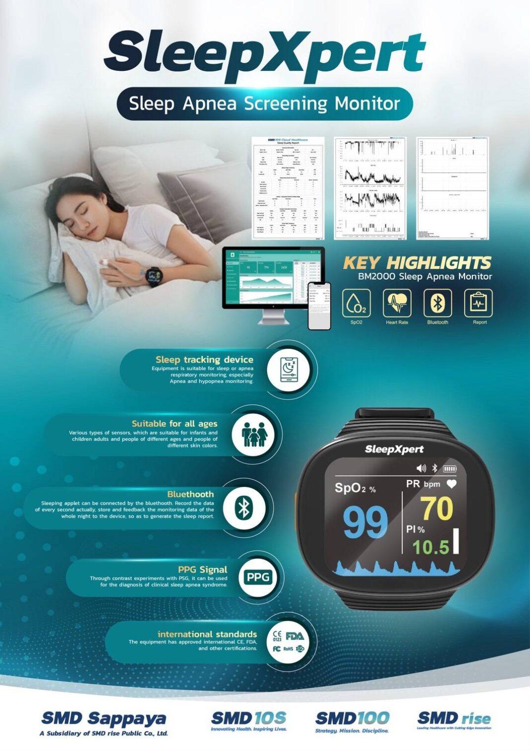 SMD100 เปิดตัว “SleepXpert Program” - มิติหุ้น | ชี้ชัดทุกการลงทุน